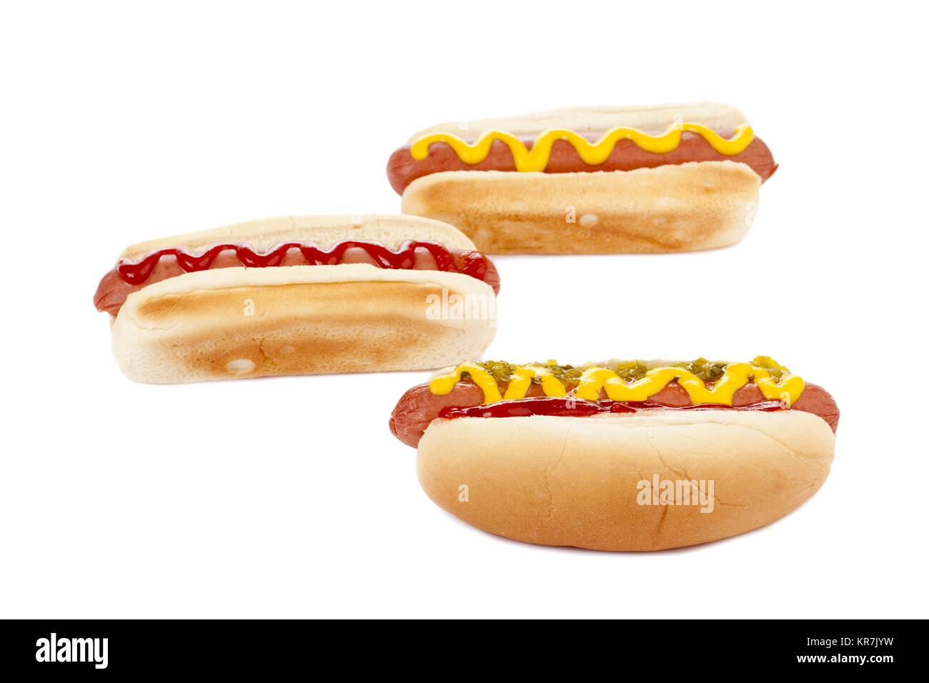 Yummy hot dog ketchup Cut Out Stock Images & Pictures - Alamy