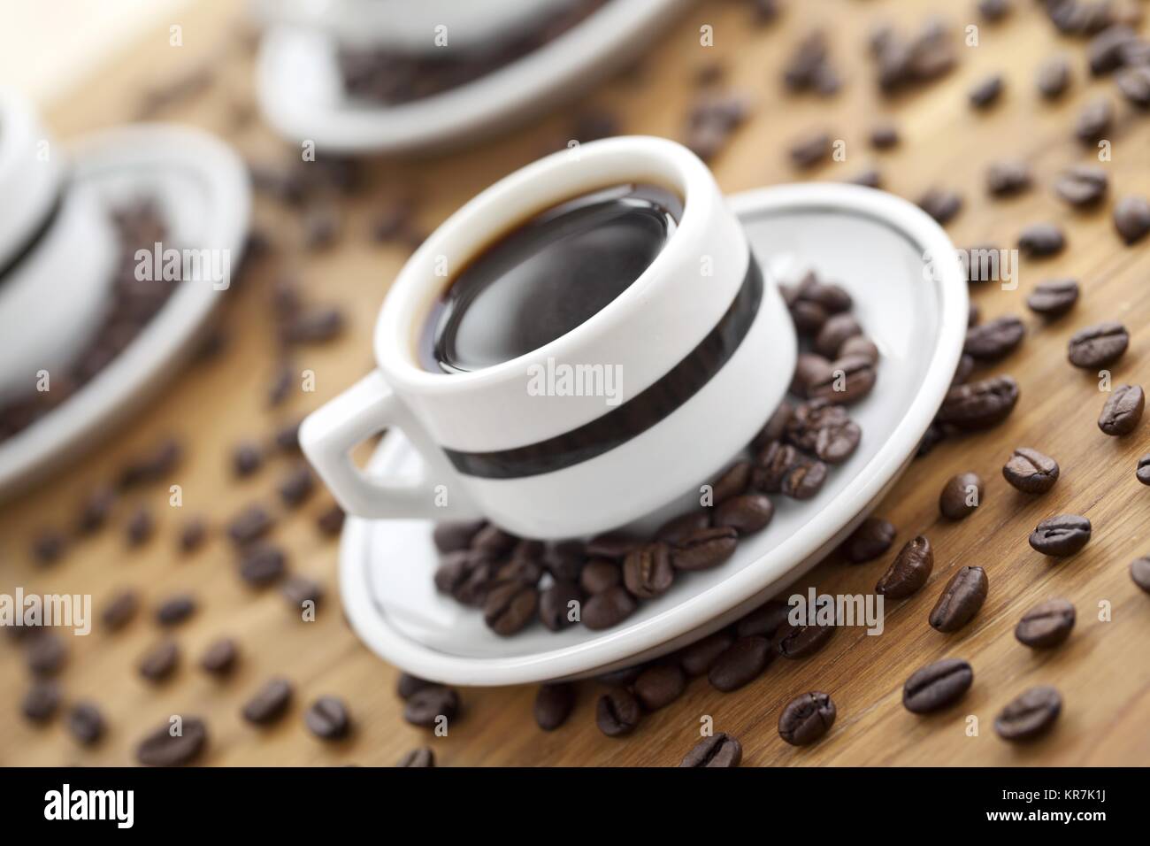 tilt image of coffee cup Stock Photo - Alamy