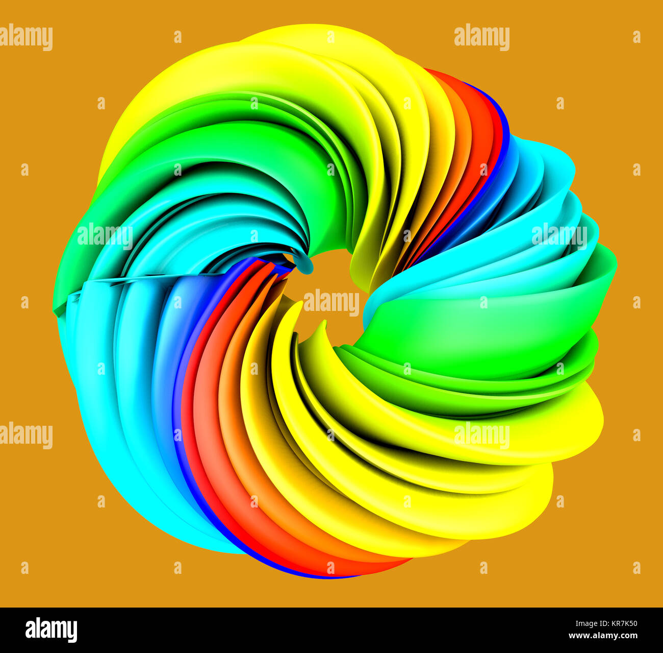 3d render. Abstract colorful background Stock Photo - Alamy
