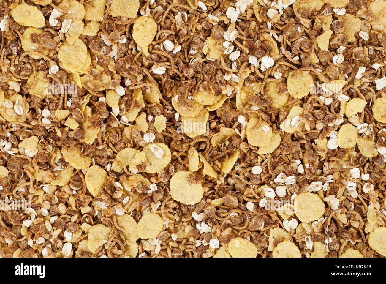 top view of cornflakes Stock Photo - Alamy