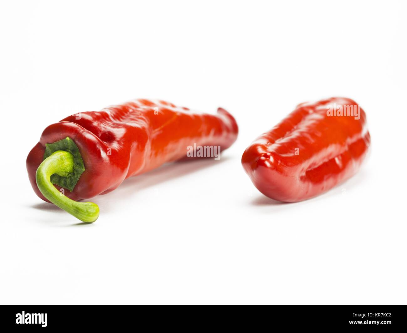 two peppers low angle Stock Photo - Alamy