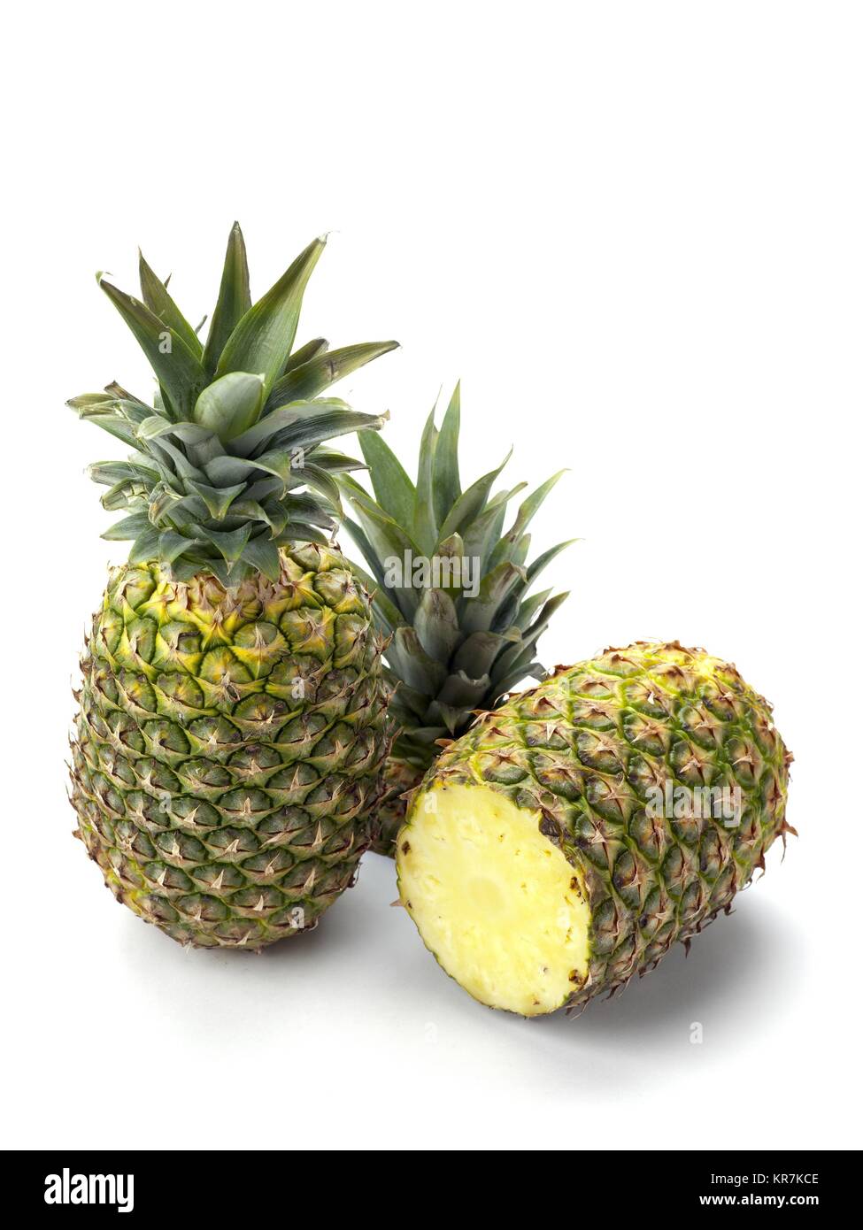 Pineapples leaves Cut Out Stock Images & Pictures - Alamy