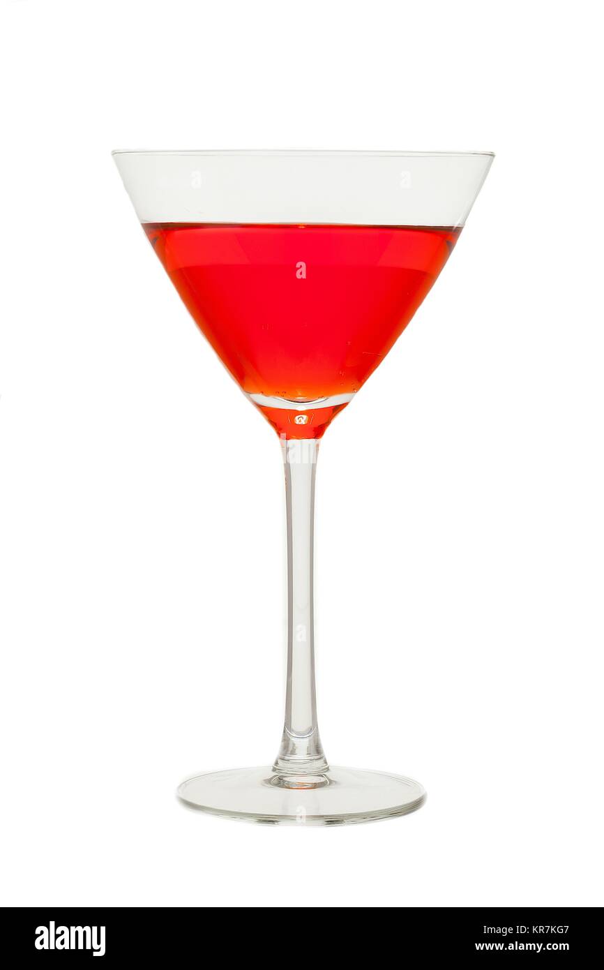 vibrant red martini Stock Photo - Alamy