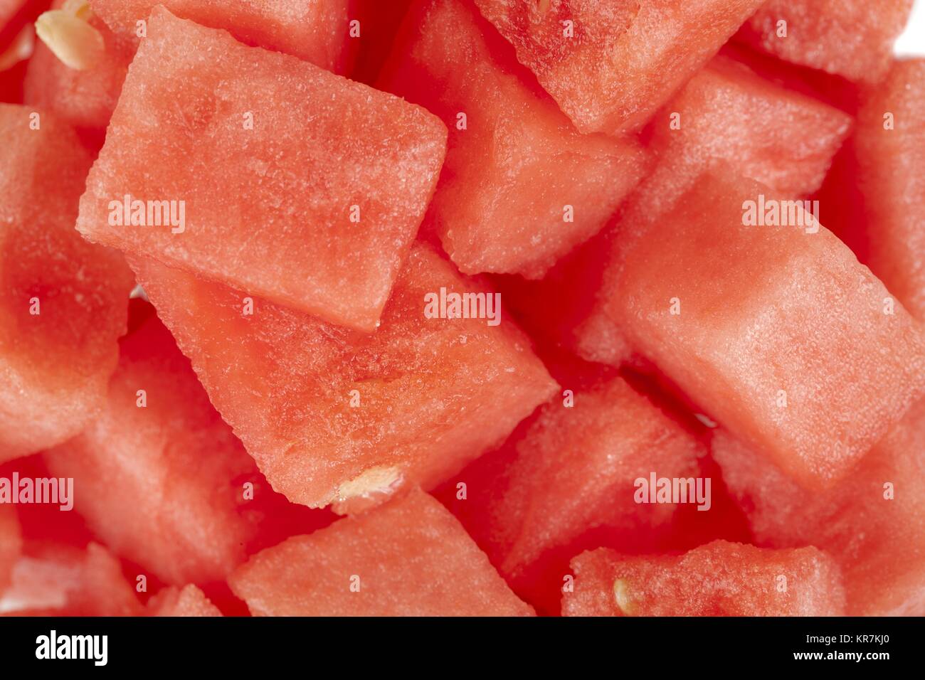 Watermelon chunks hi-res stock photography and images - Alamy