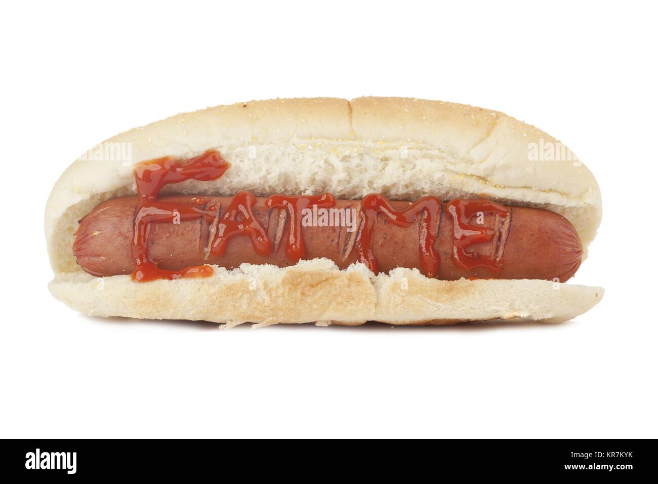 yummy hotdog sandwich Stock Photo - Alamy