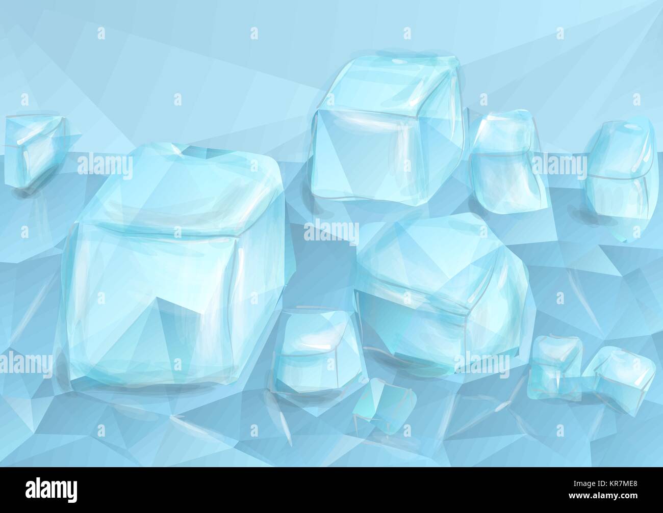 Freeze crushed Stock Vector Images - Alamy