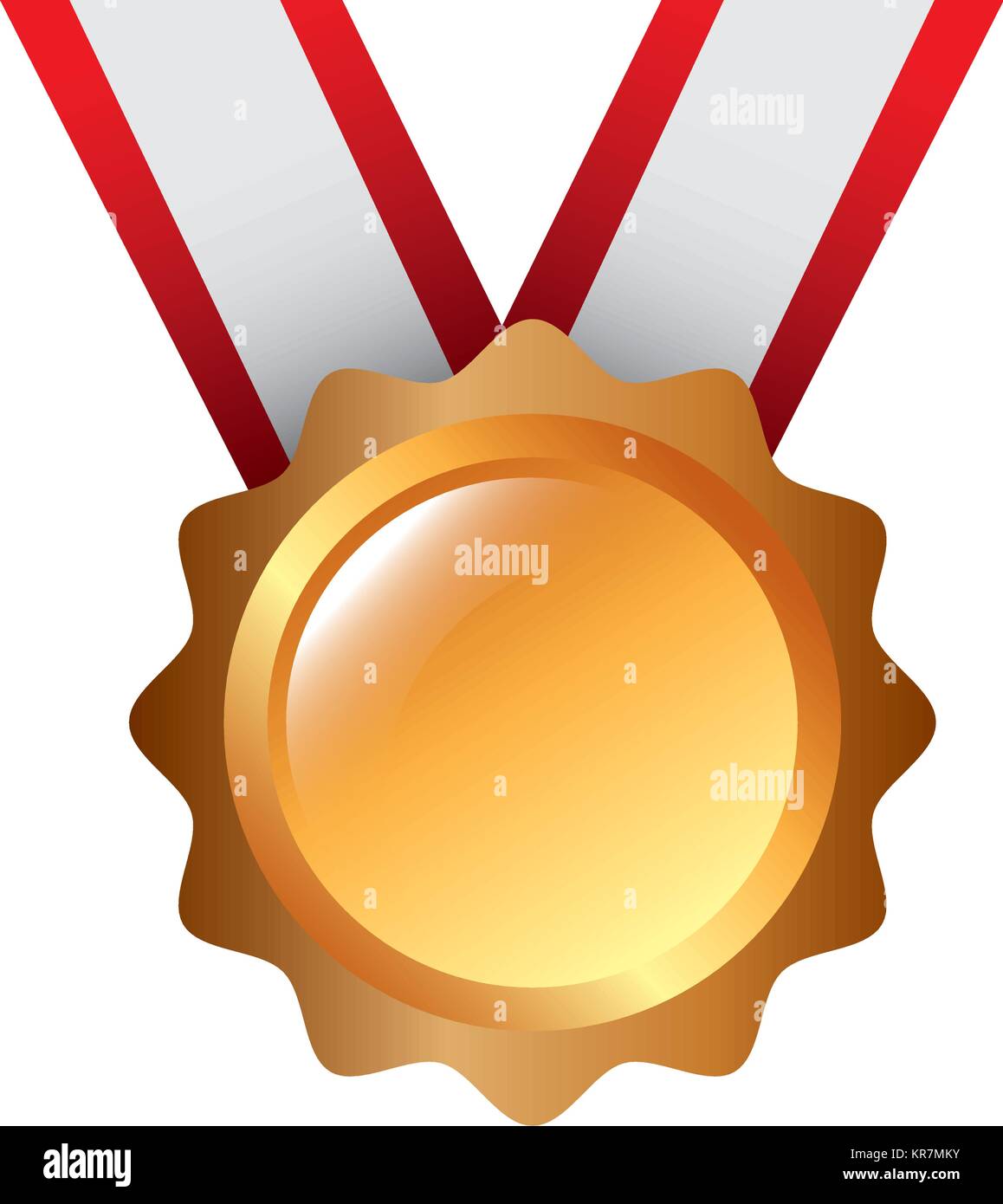 award medal ribbon winner sport Stock Vector Image & Art - Alamy
