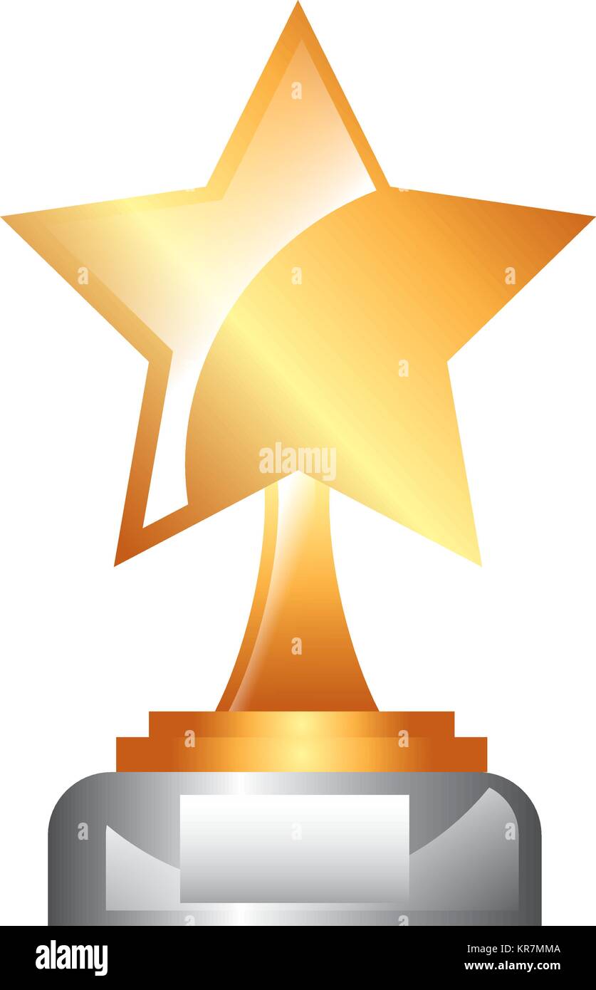 star trophy award competition victory Stock Vector Image & Art - Alamy