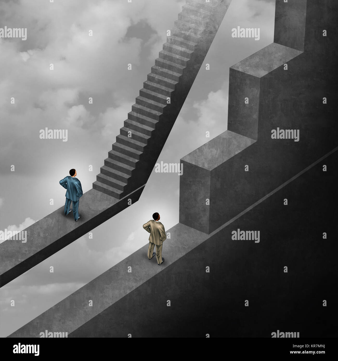 Racial discrimination in society or racist intolerance at work as a ...