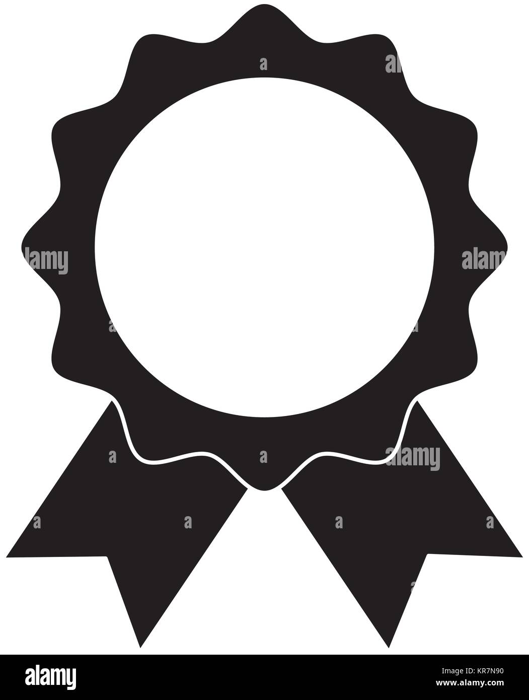 seal with ribbon emblem Stock Vector Image & Art - Alamy