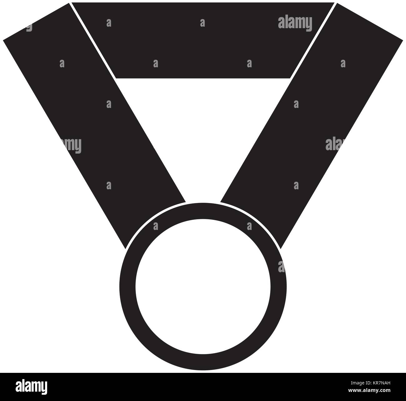 winner medal isolated icon Stock Vector Image & Art - Alamy