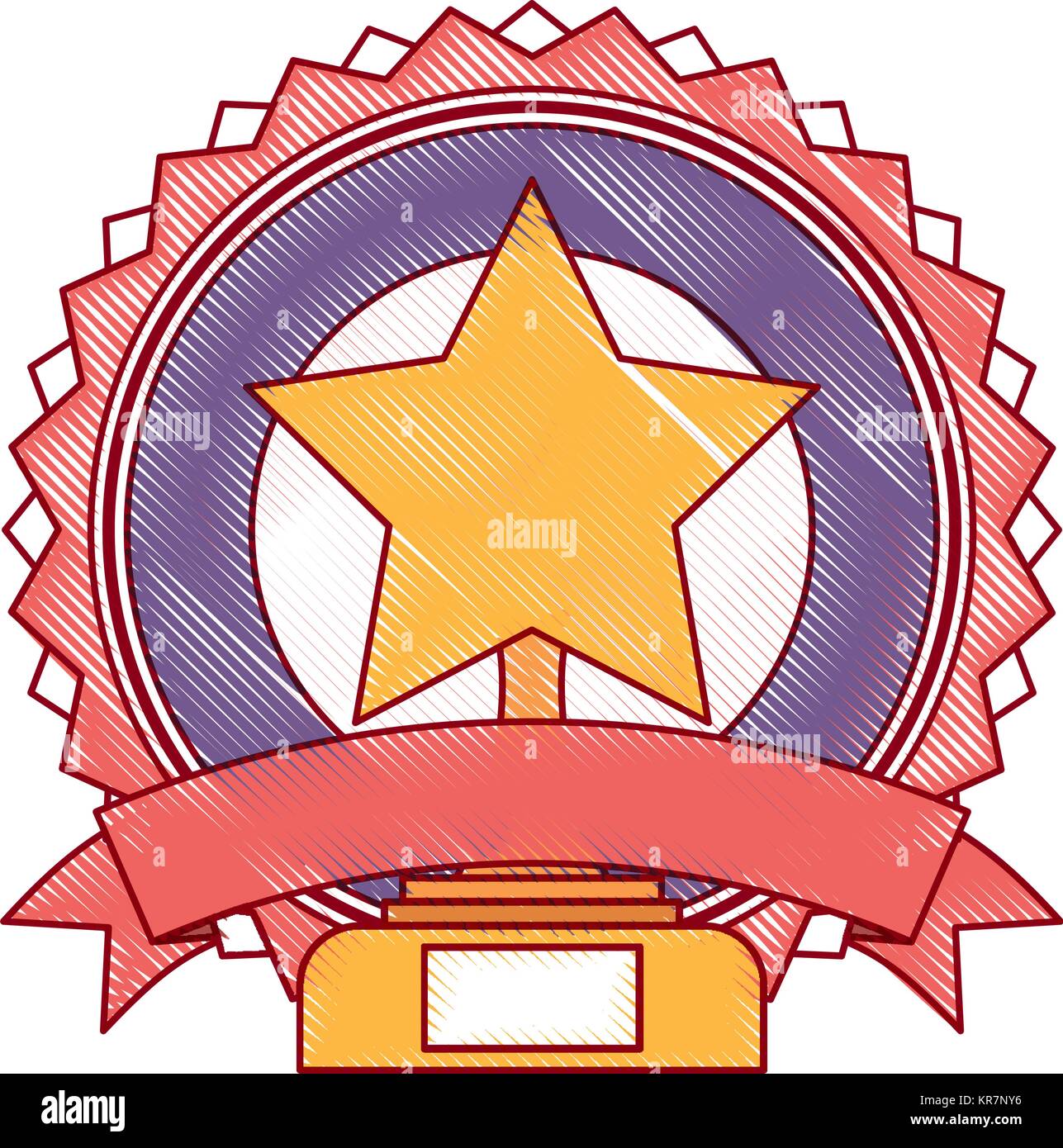 star trophy winner emblem Stock Vector Image & Art - Alamy