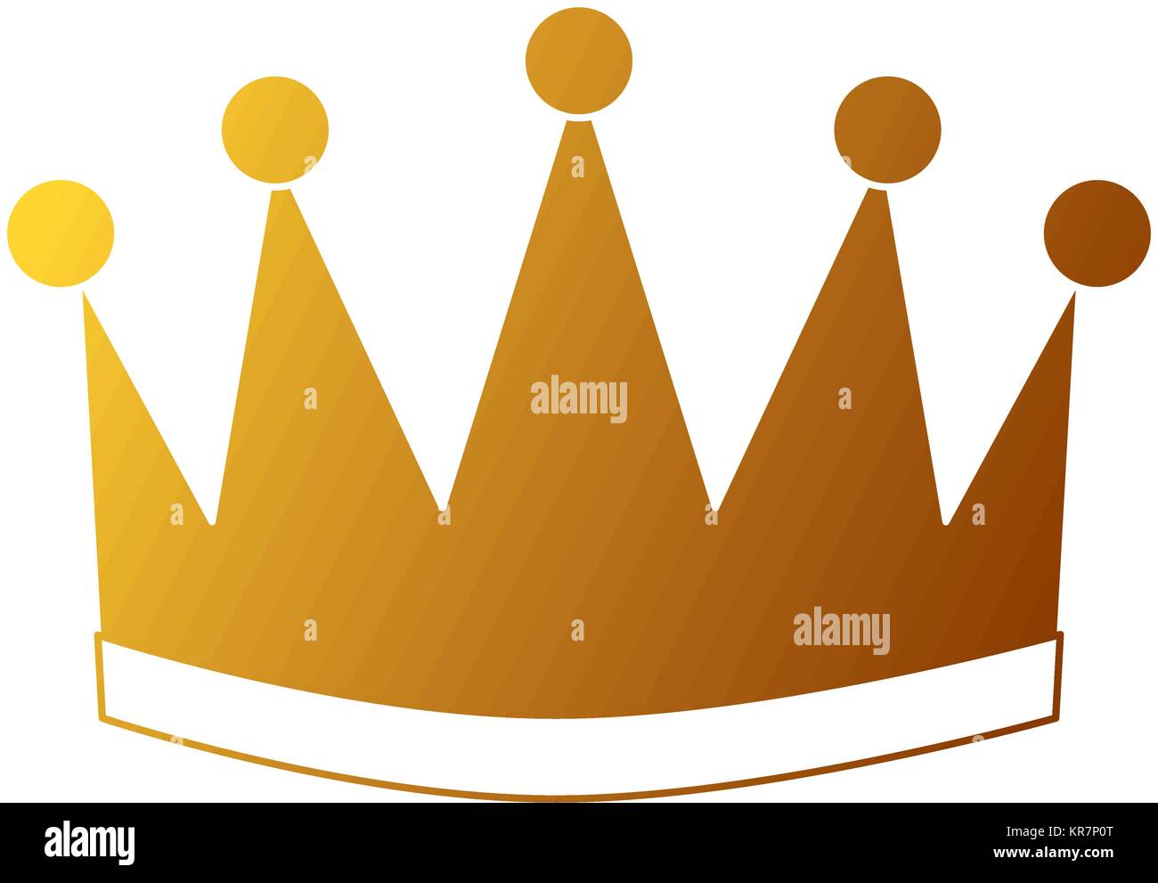 winner crown isolated icon Stock Vector Image & Art - Alamy