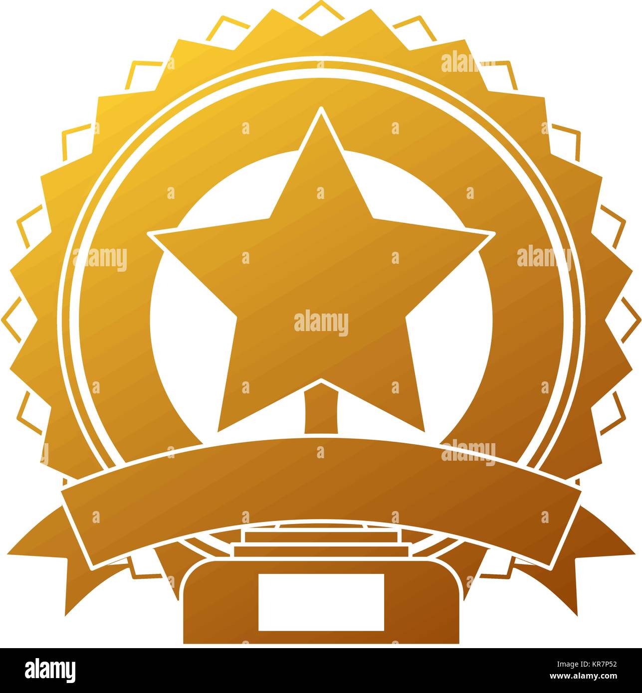 star trophy winner emblem Stock Vector Image & Art - Alamy