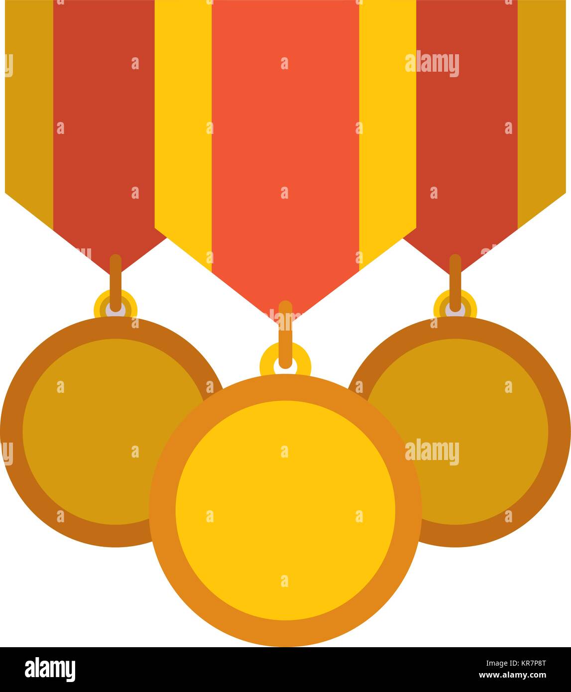 winner medals isolated icon Stock Vector Image & Art - Alamy