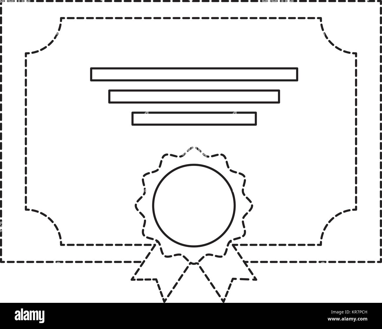 winner diploma with medal Stock Vector Image & Art - Alamy