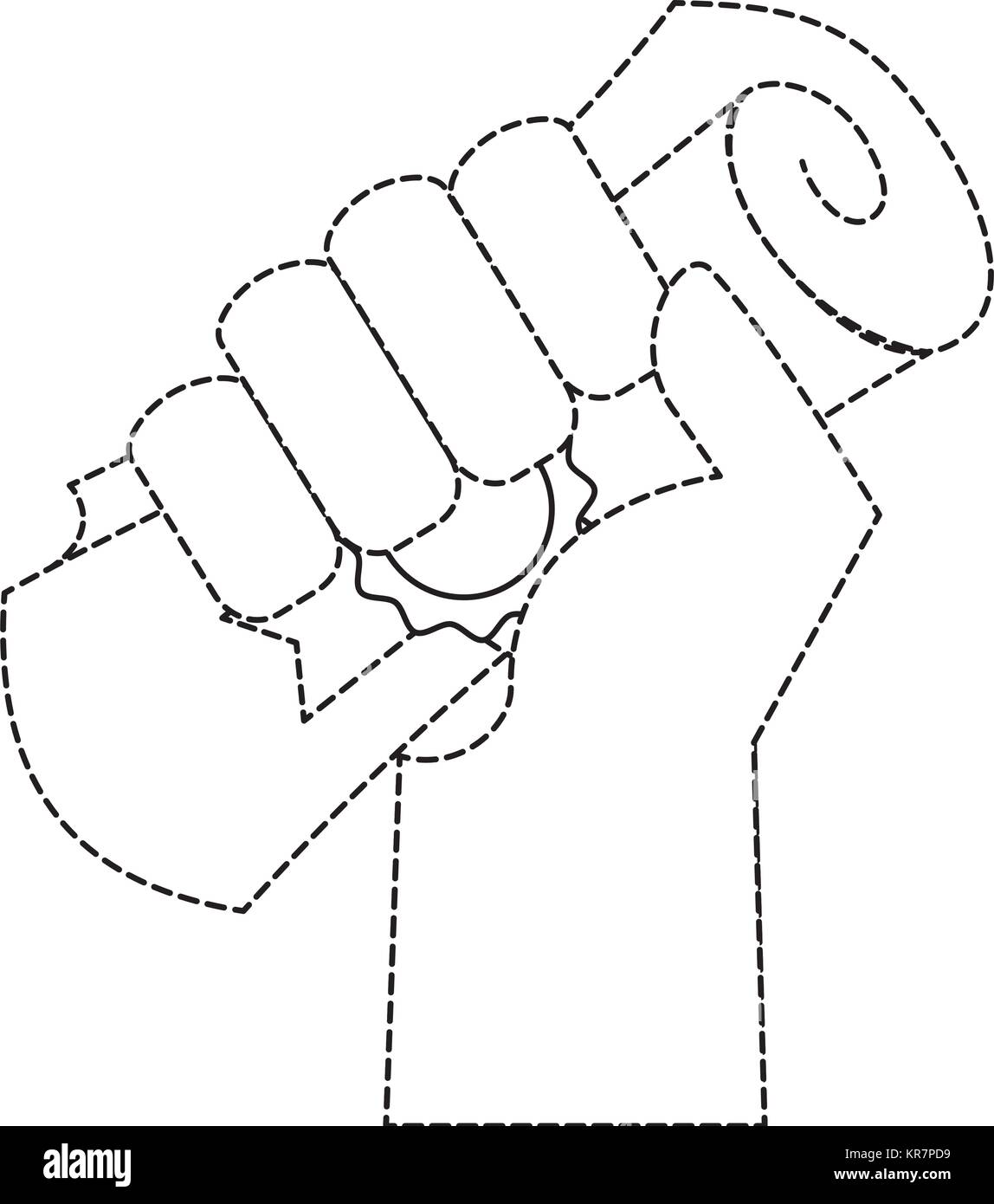 hand winner with diploma Stock Vector Image & Art - Alamy