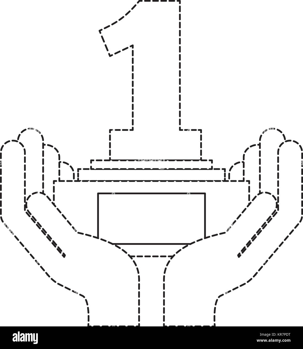 Competition concept one human Black and White Stock Photos & Images - Alamy