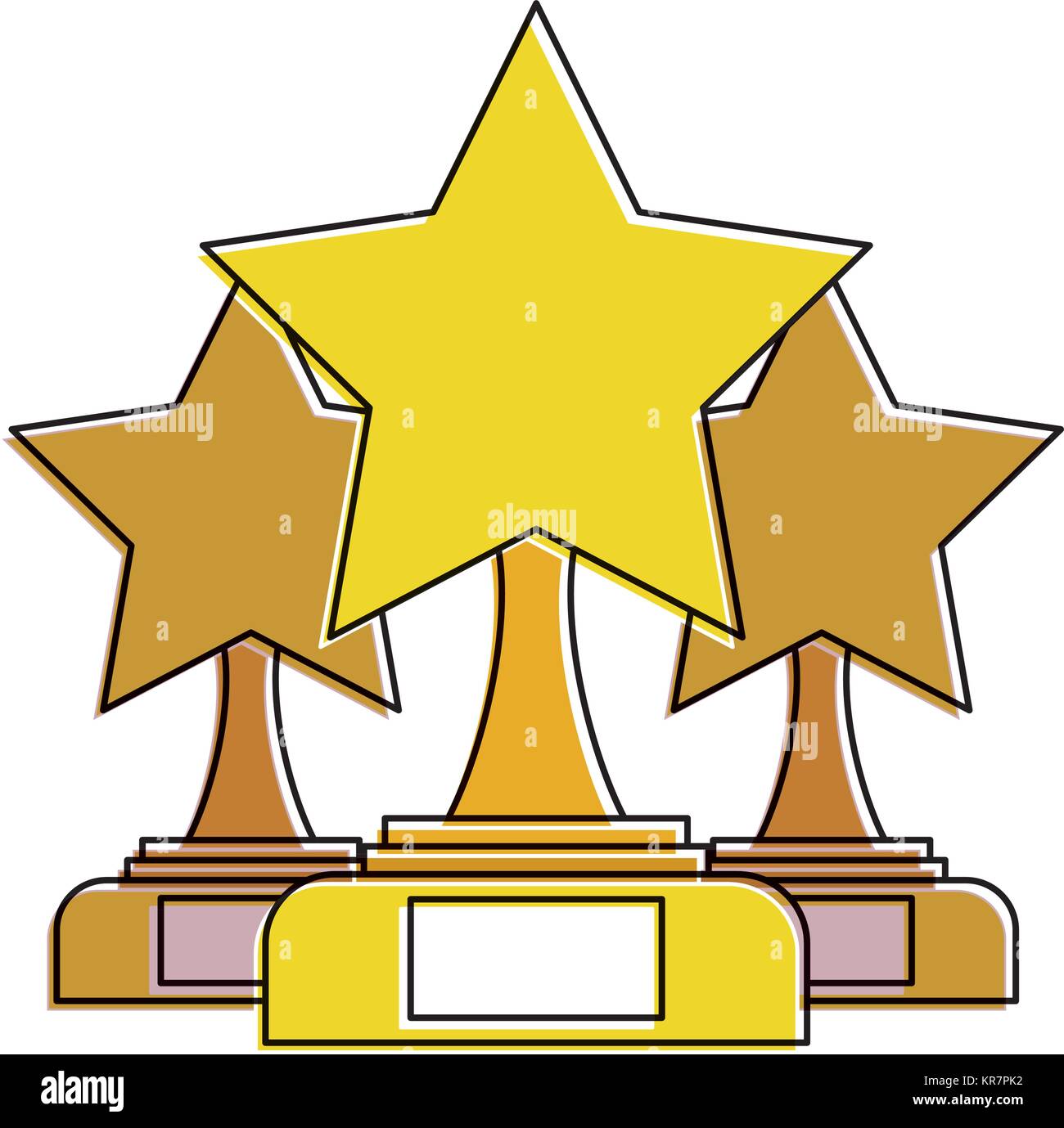 star trophies winner icon Stock Vector Image & Art - Alamy