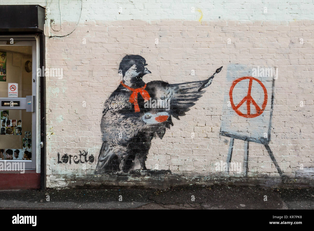 Loretto graffiti art hi-res stock photography and images - Alamy