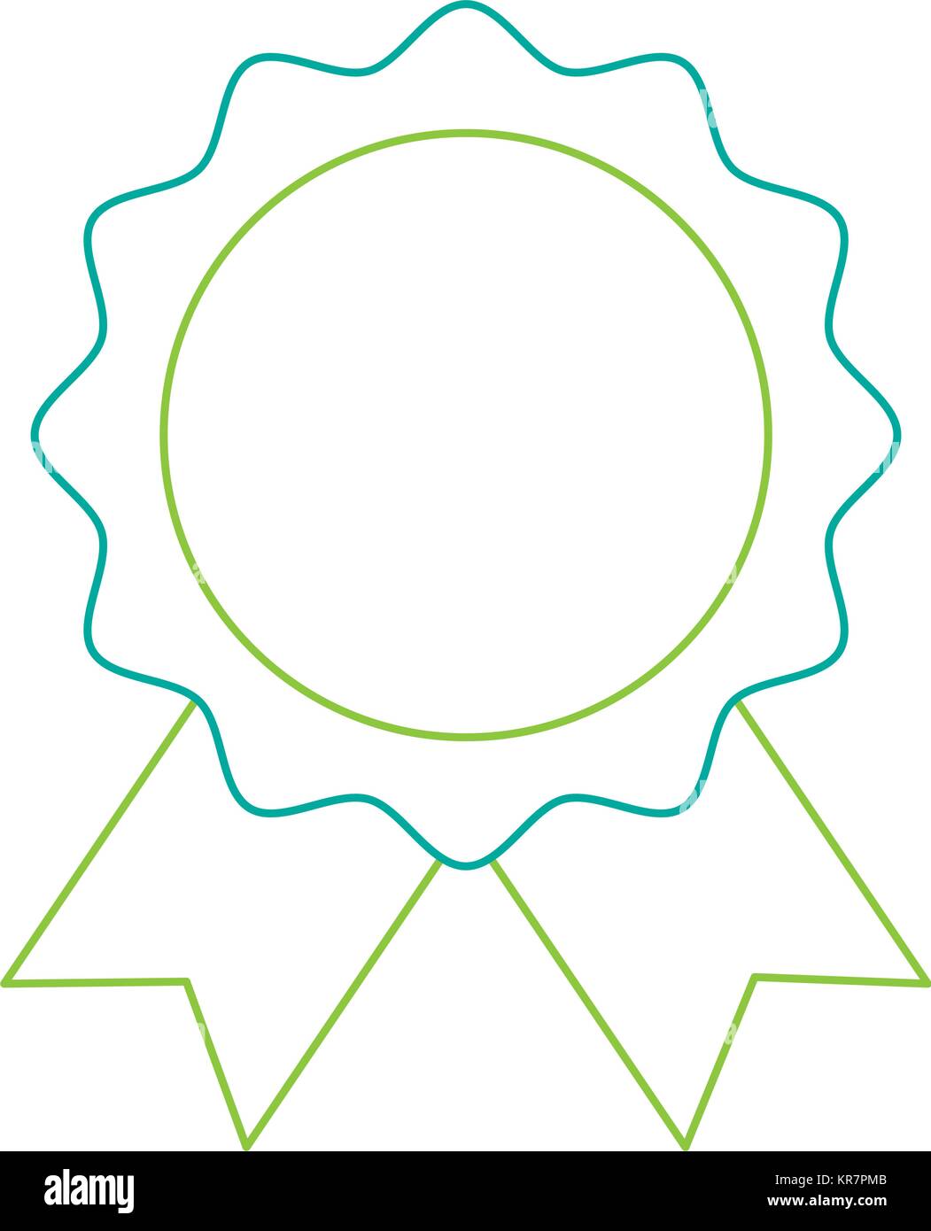 seal with ribbon emblem Stock Vector Image & Art - Alamy