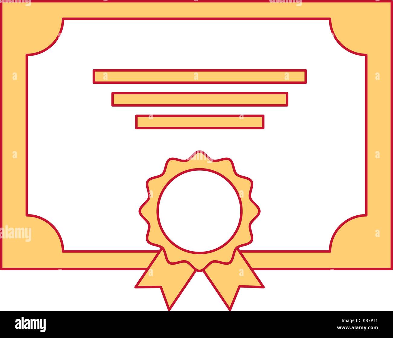 winner diploma with medal Stock Vector Image & Art - Alamy