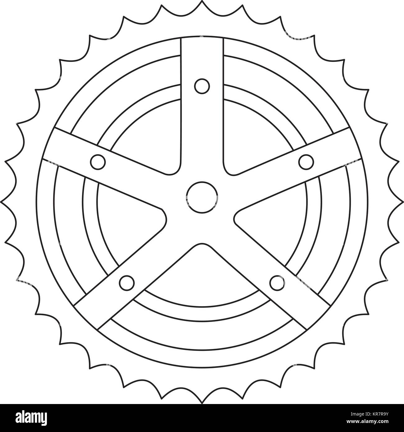 Sprocket Stock Vector Images - Alamy