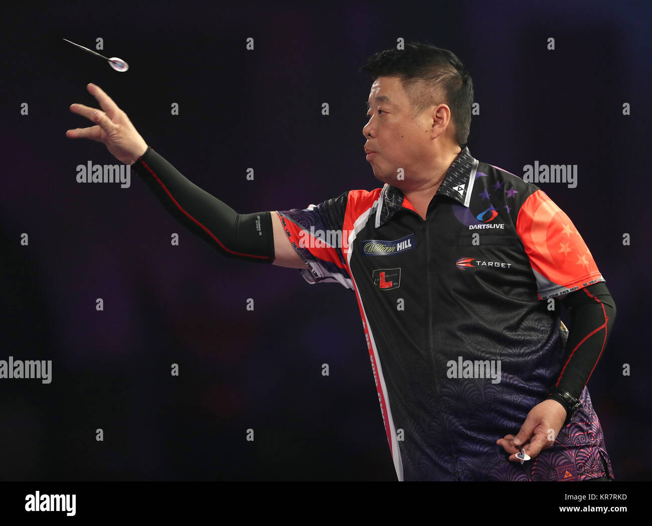 Paul Lim during day four of the William Hill World Darts Championship ...