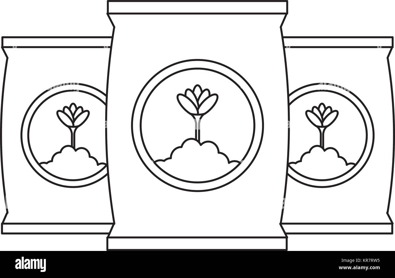 fertilizer bags isolated icon Stock Vector Image & Art - Alamy