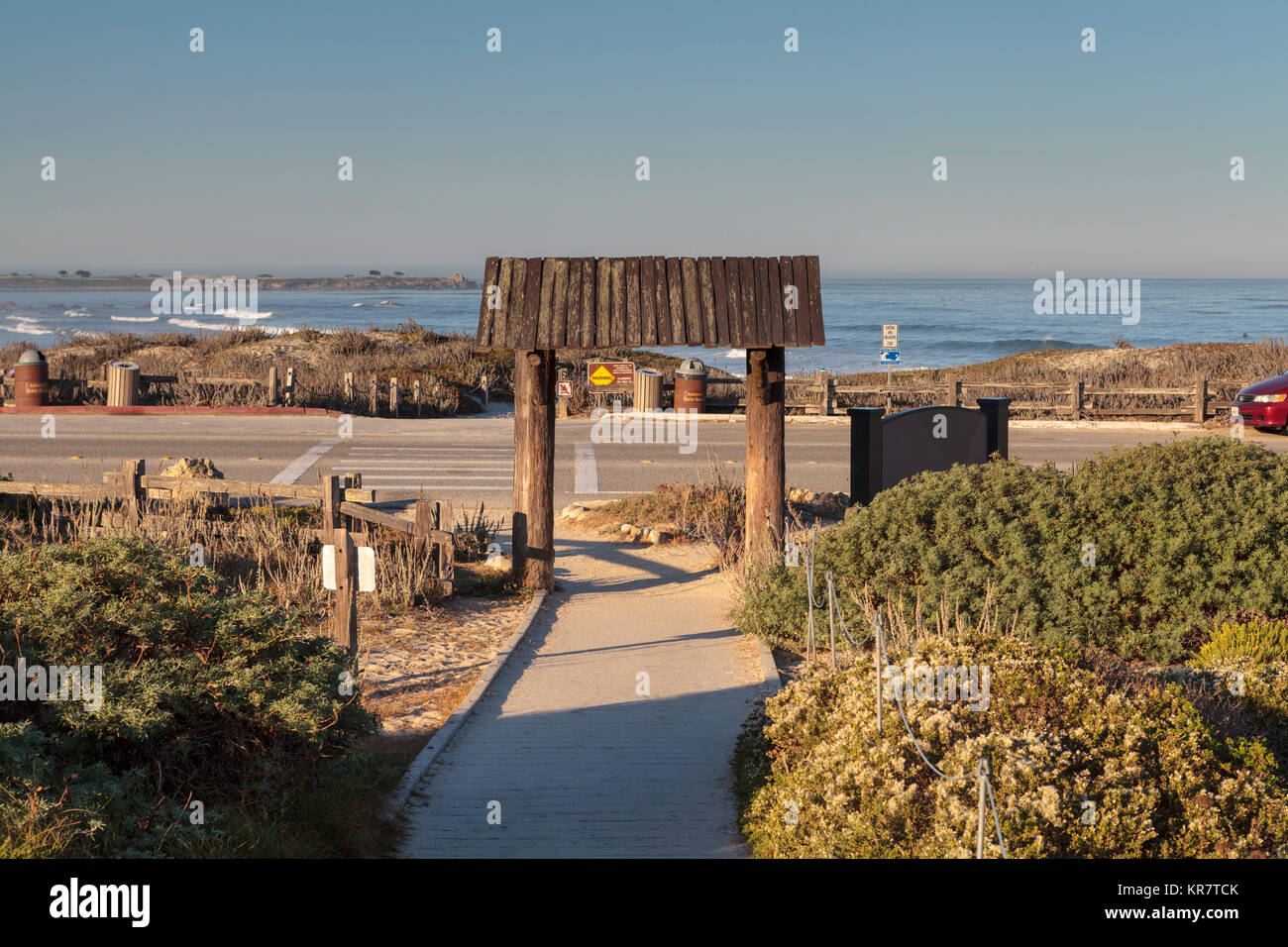 Asilomar State Beach near Pacific Grove Stock Photo - Alamy