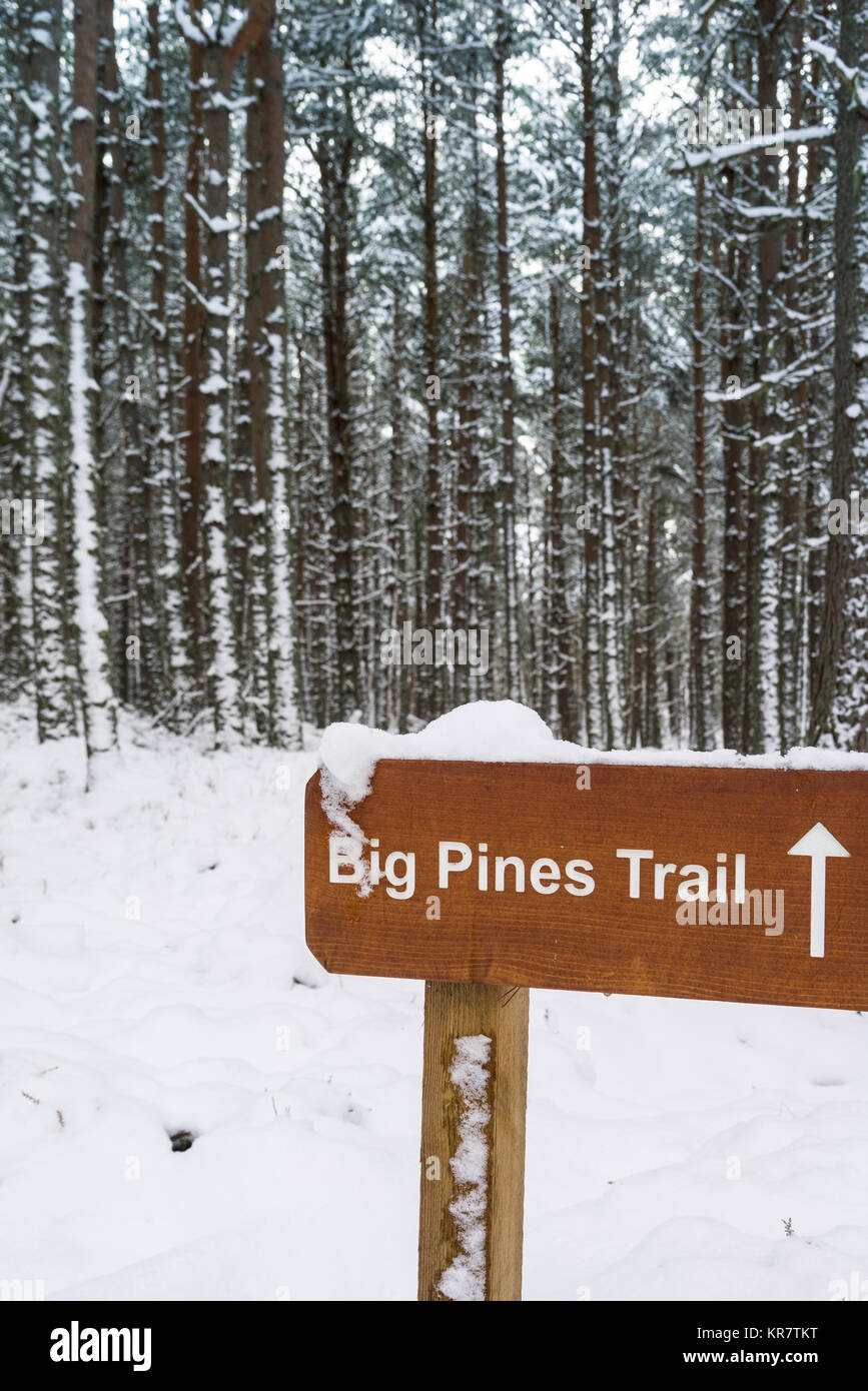 Cairngorms national park sign hi-res stock photography and images - Alamy