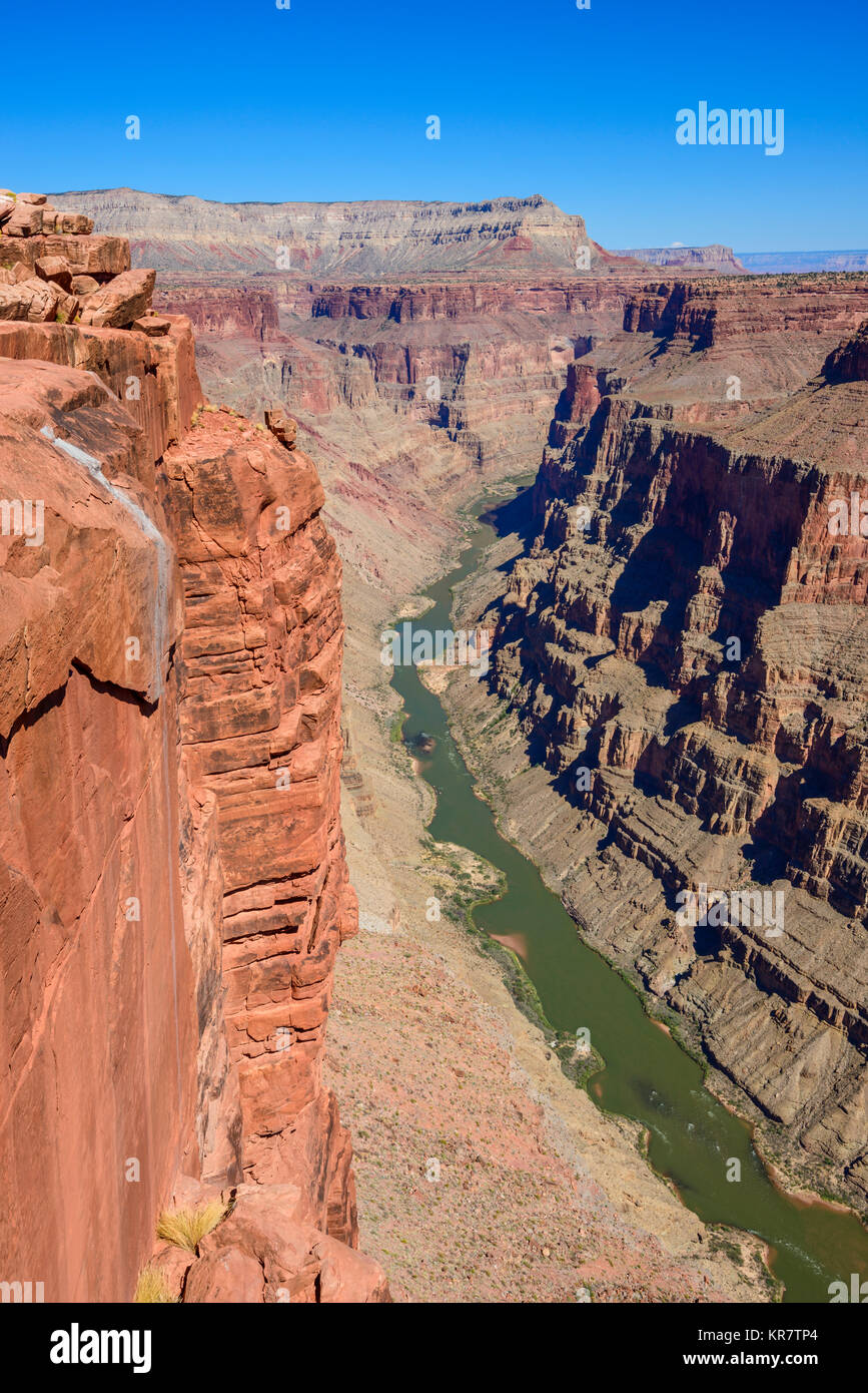 Toroweap Overlook, Grand Canyon National Park Arizona, USA. It's 3000 ...