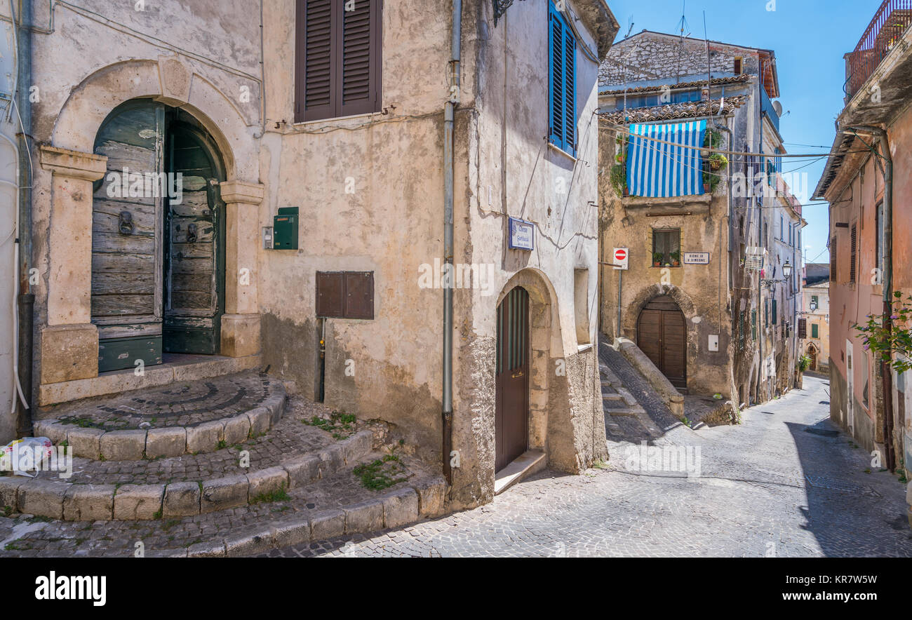Scenic sight in Alatri, province of Frosinone, Lazio, central Italy ...