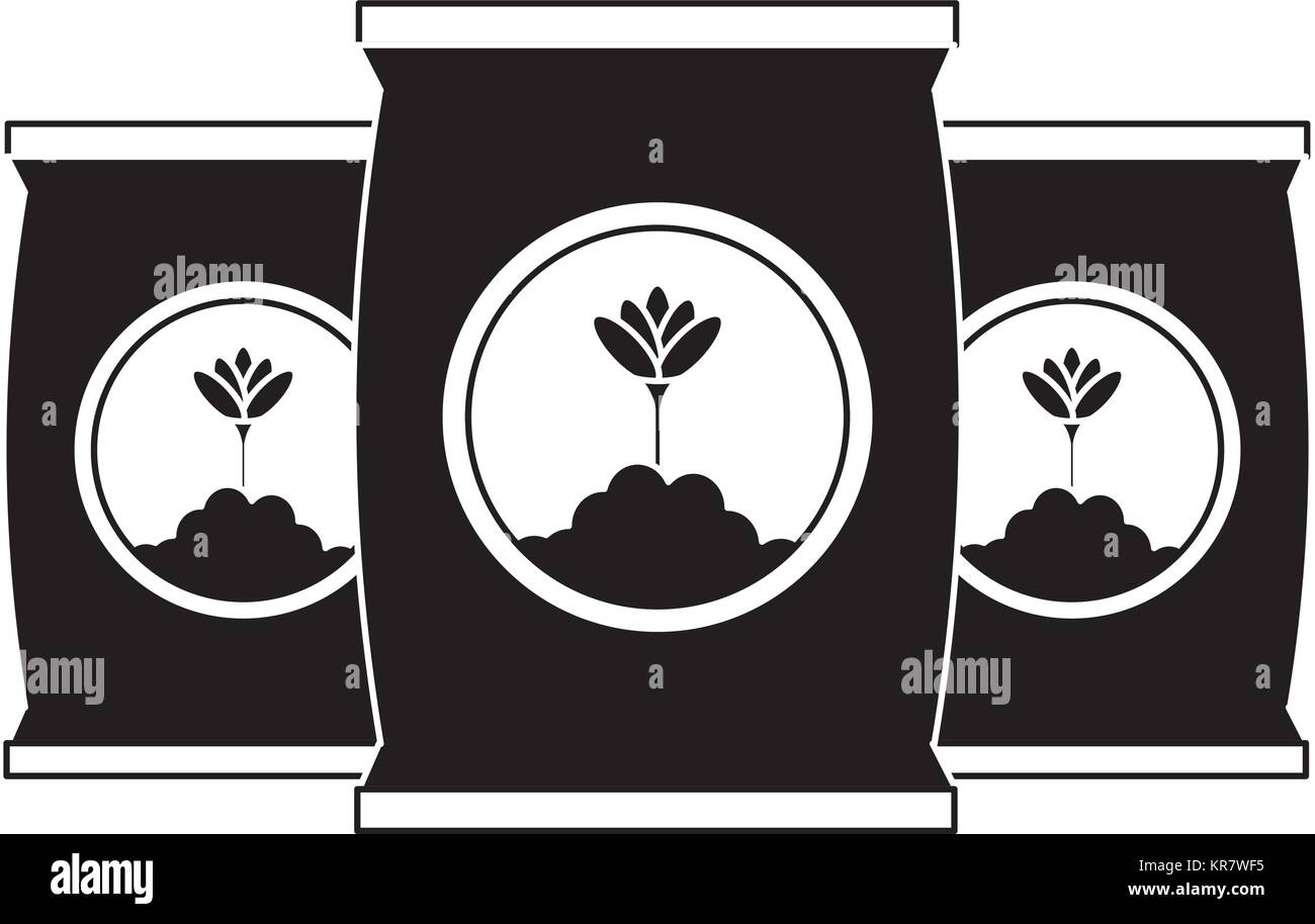 fertilizer bags isolated icon Stock Vector Image & Art - Alamy