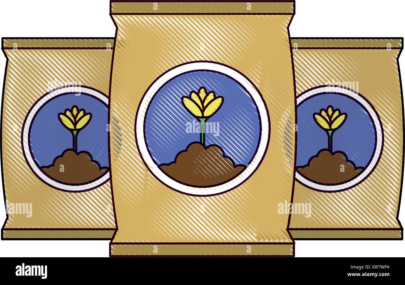 fertilizer bags isolated icon Stock Vector Image & Art - Alamy