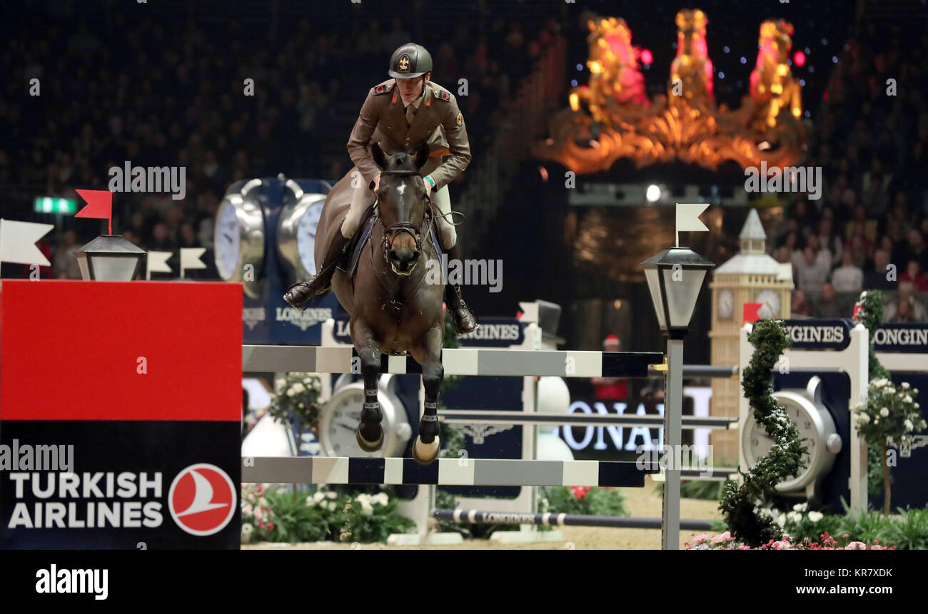 Italy's Alberto Zorzi riding Contanga wins the Turkish Airlines Olympia ...