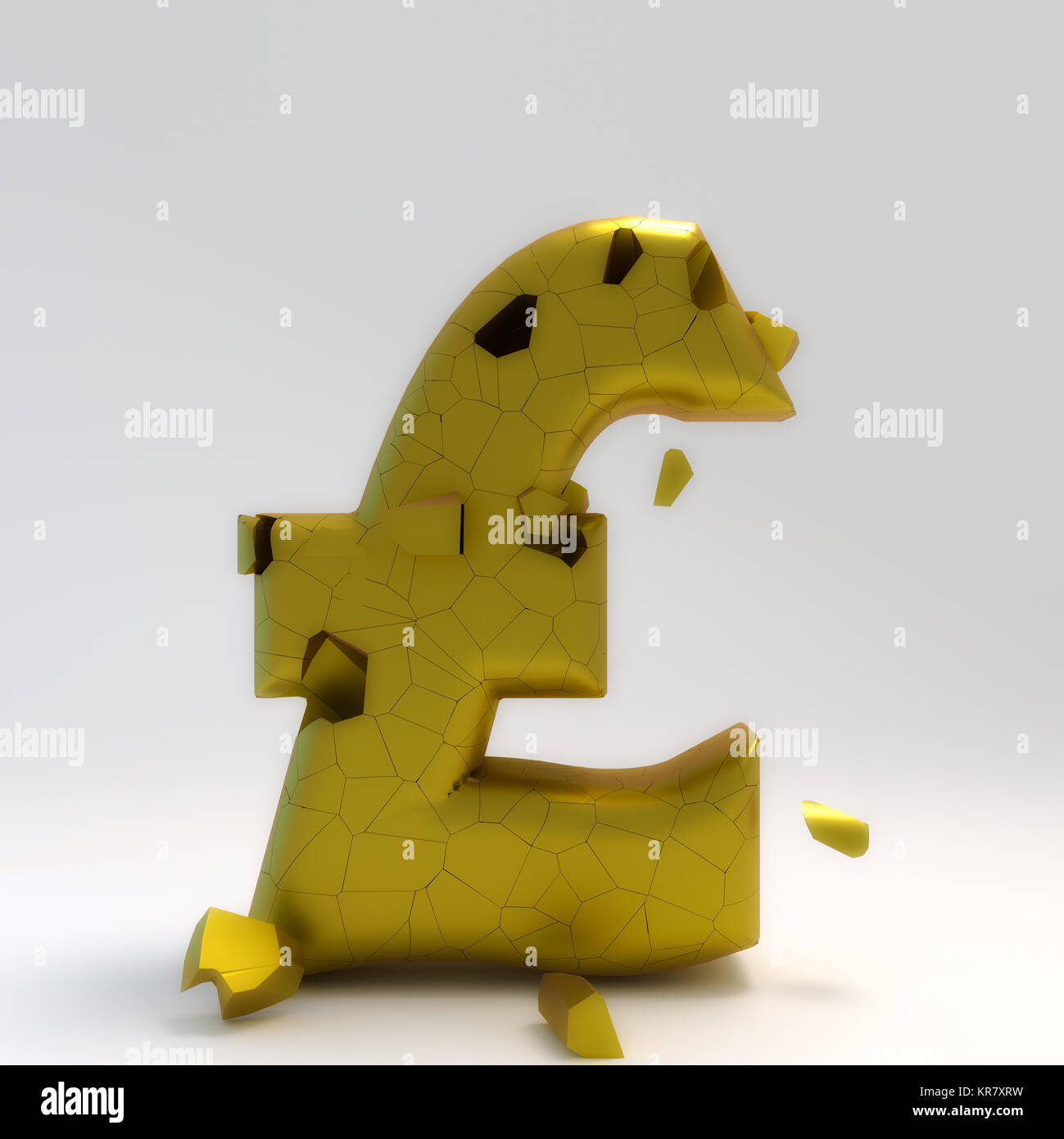 Pound sign and broken hi-res stock photography and images - Alamy