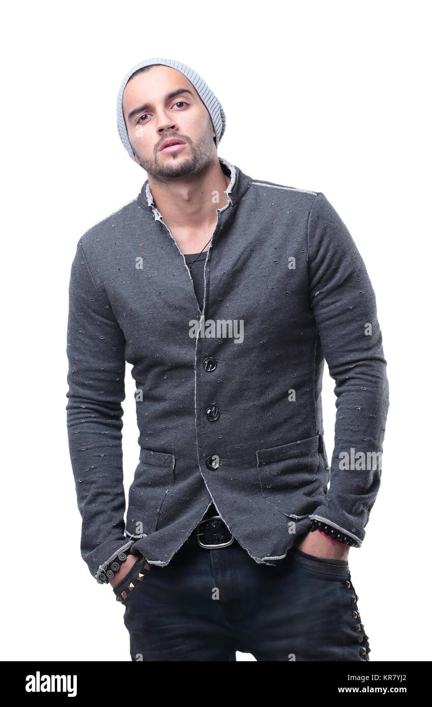 portrait of stylish young men Stock Photo - Alamy