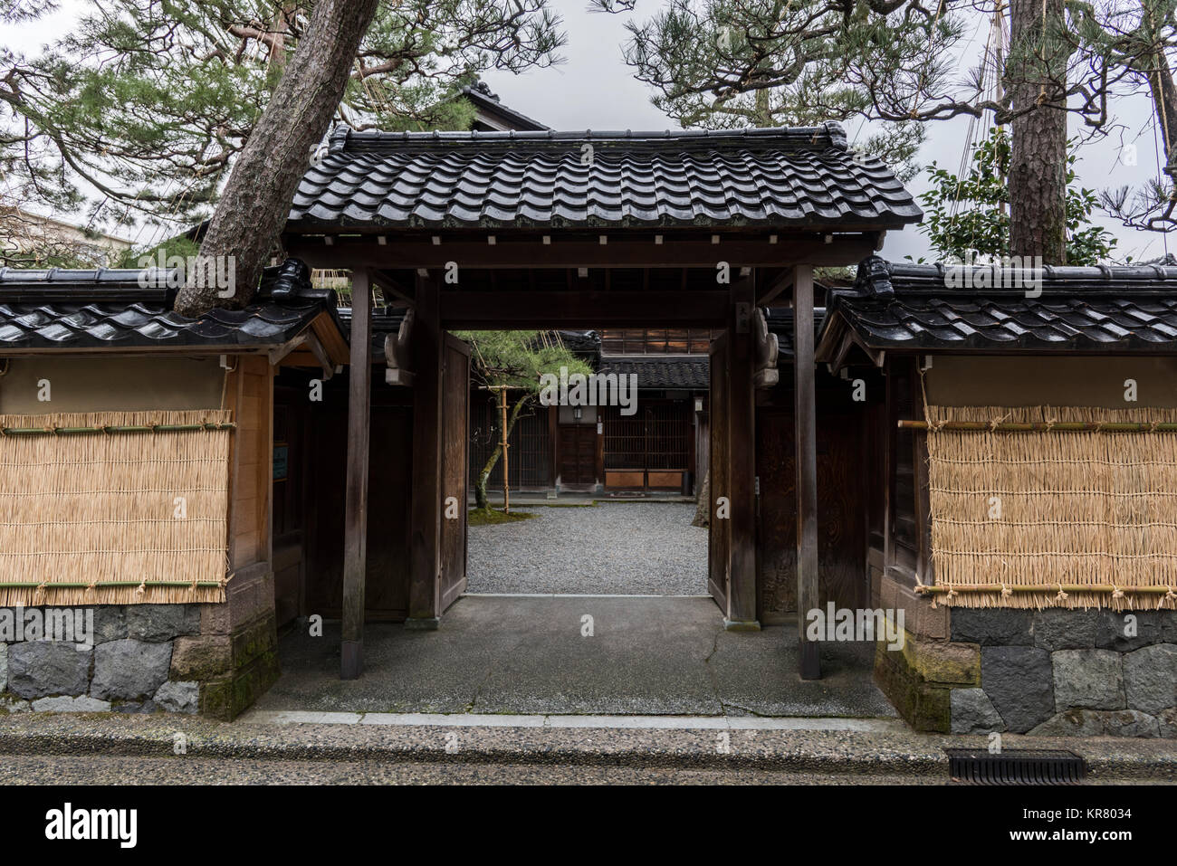 The Nagamachi Samurai Residences District, Kanazawa City, Ishikawa ...
