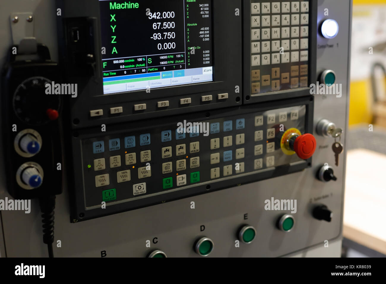 Cnc control system hi-res stock photography and images - Alamy