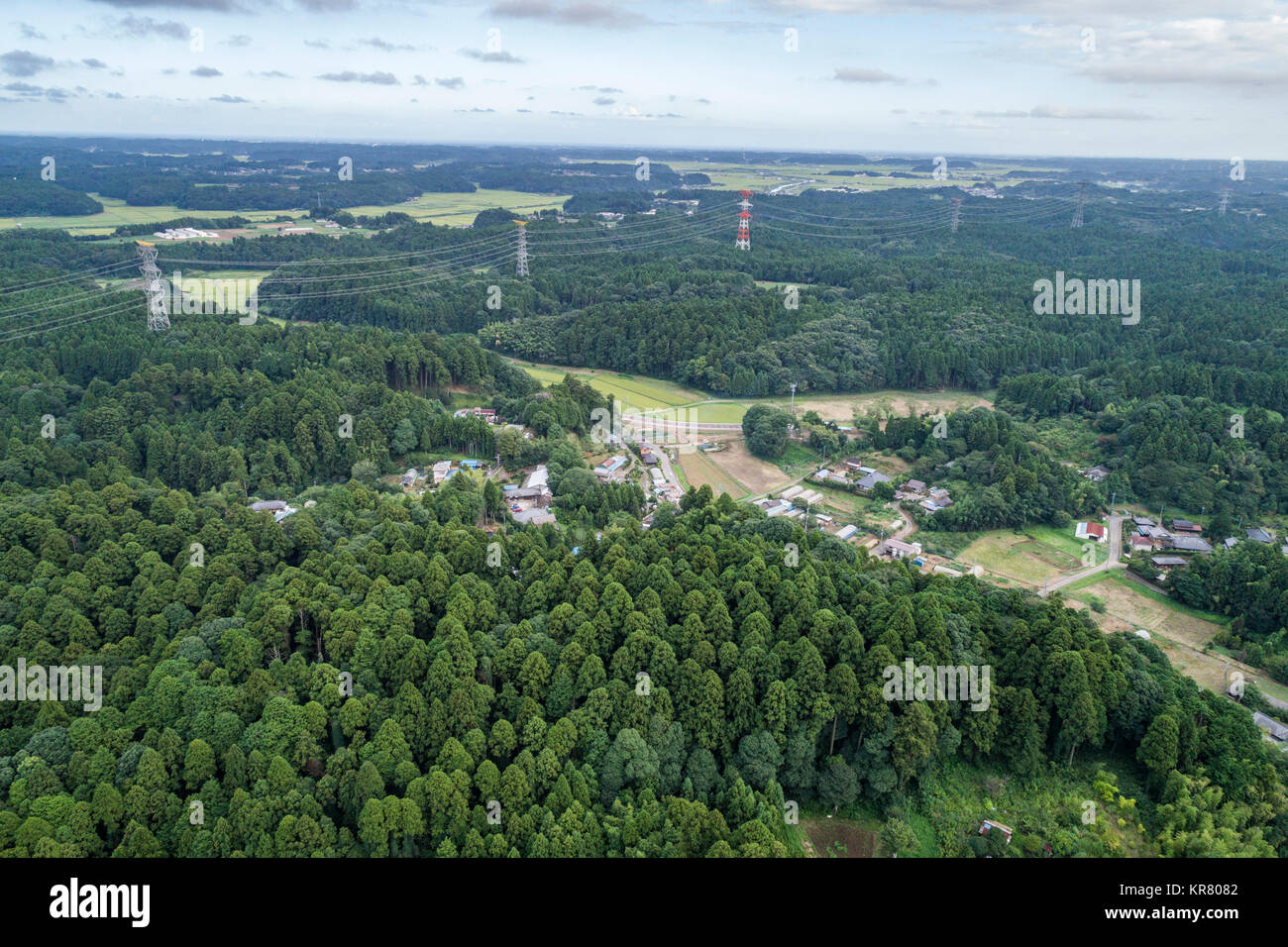 Shimousa Plateau, Tako Town, Katori District, Chiba Prefecture, Japan ...
