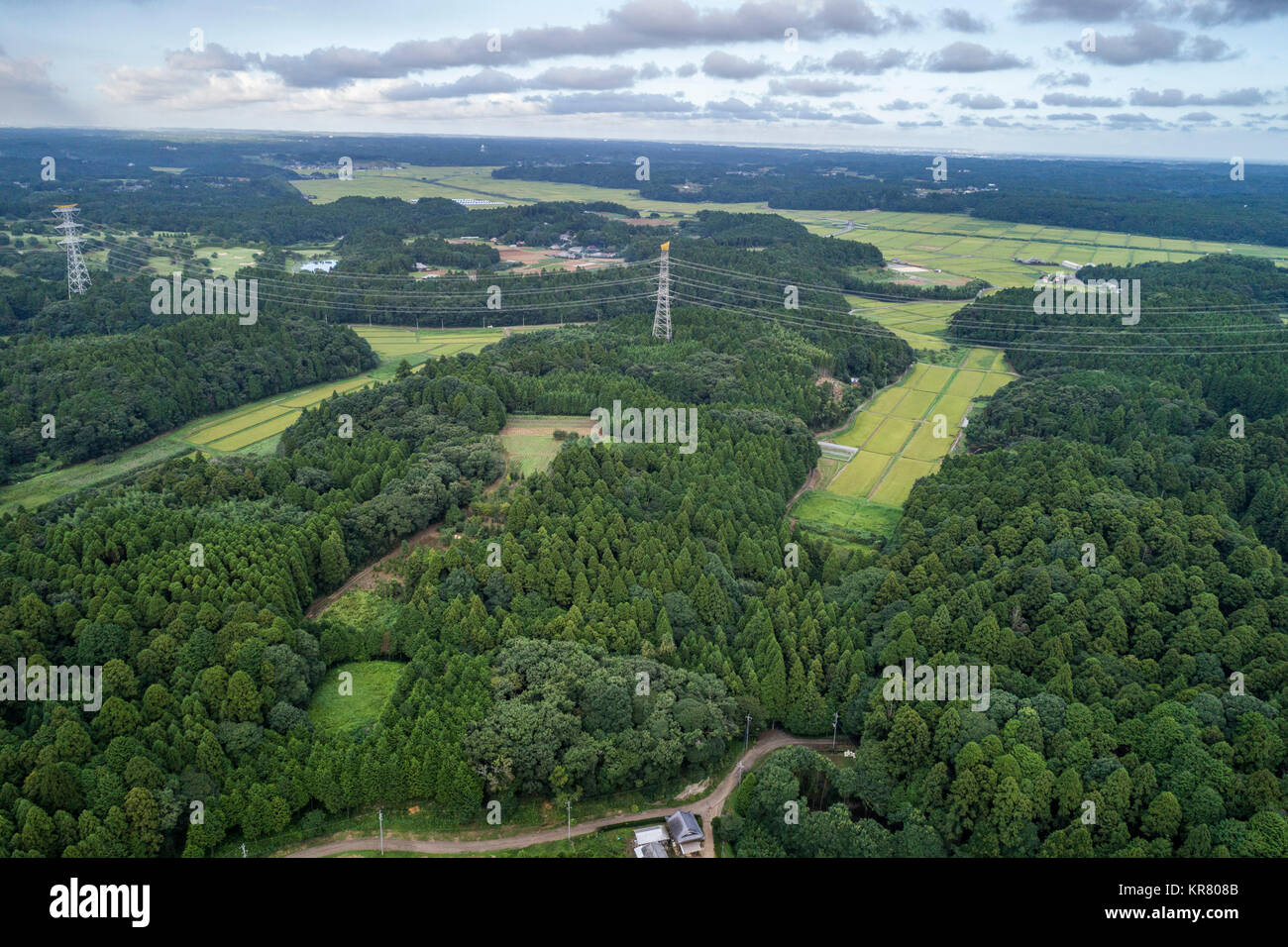 Shimousa Plateau, Tako Town, Katori District, Chiba Prefecture, Japan ...