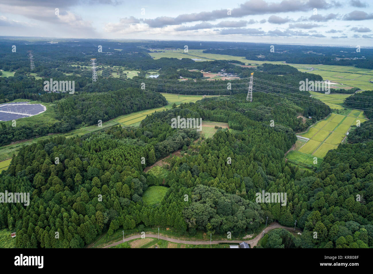 Shimousa Plateau, Tako Town, Katori District, Chiba Prefecture, Japan ...