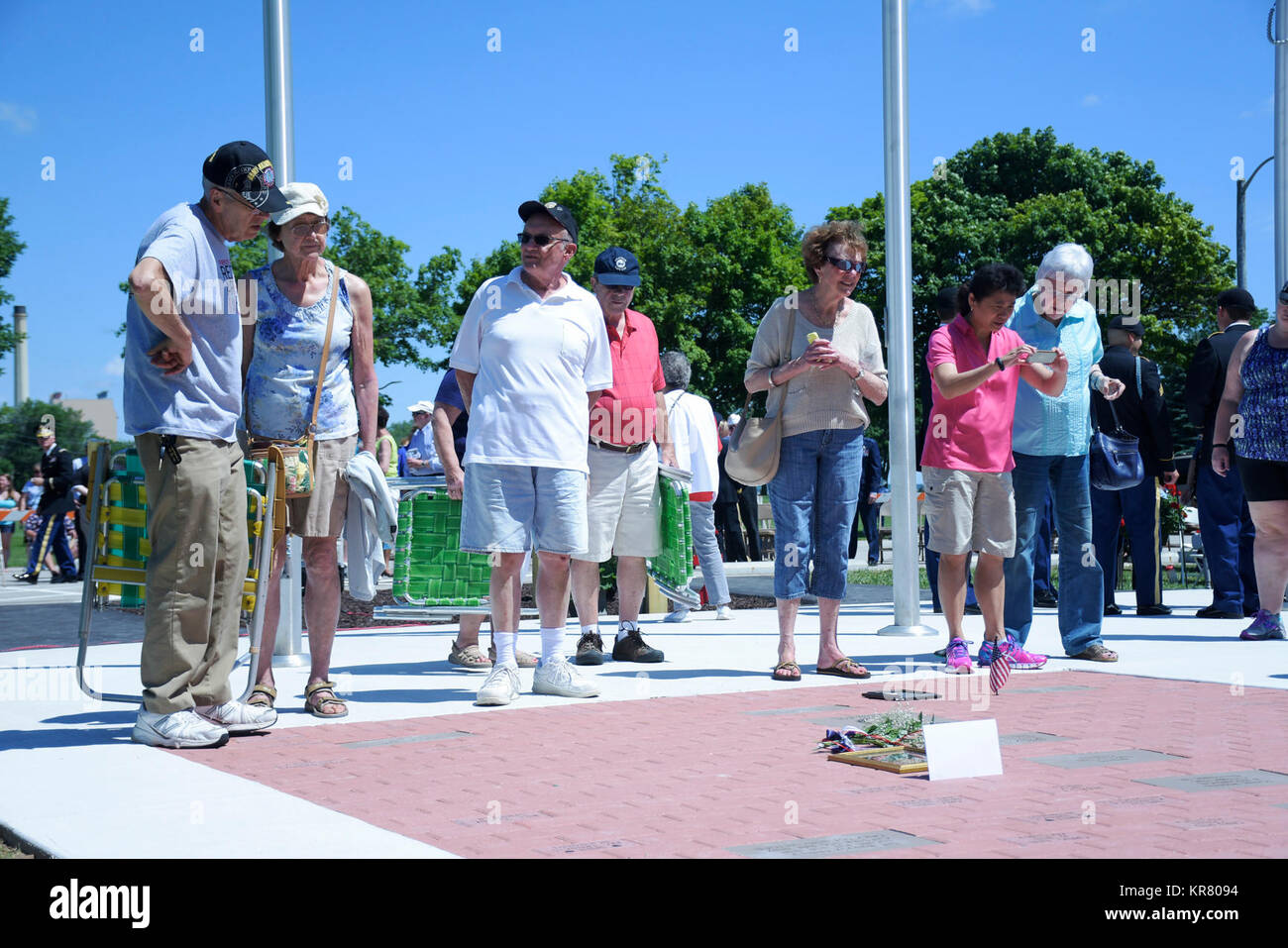 Red Arrow Park in Manitowoc, Wis., was rededicated with a July 15 ...