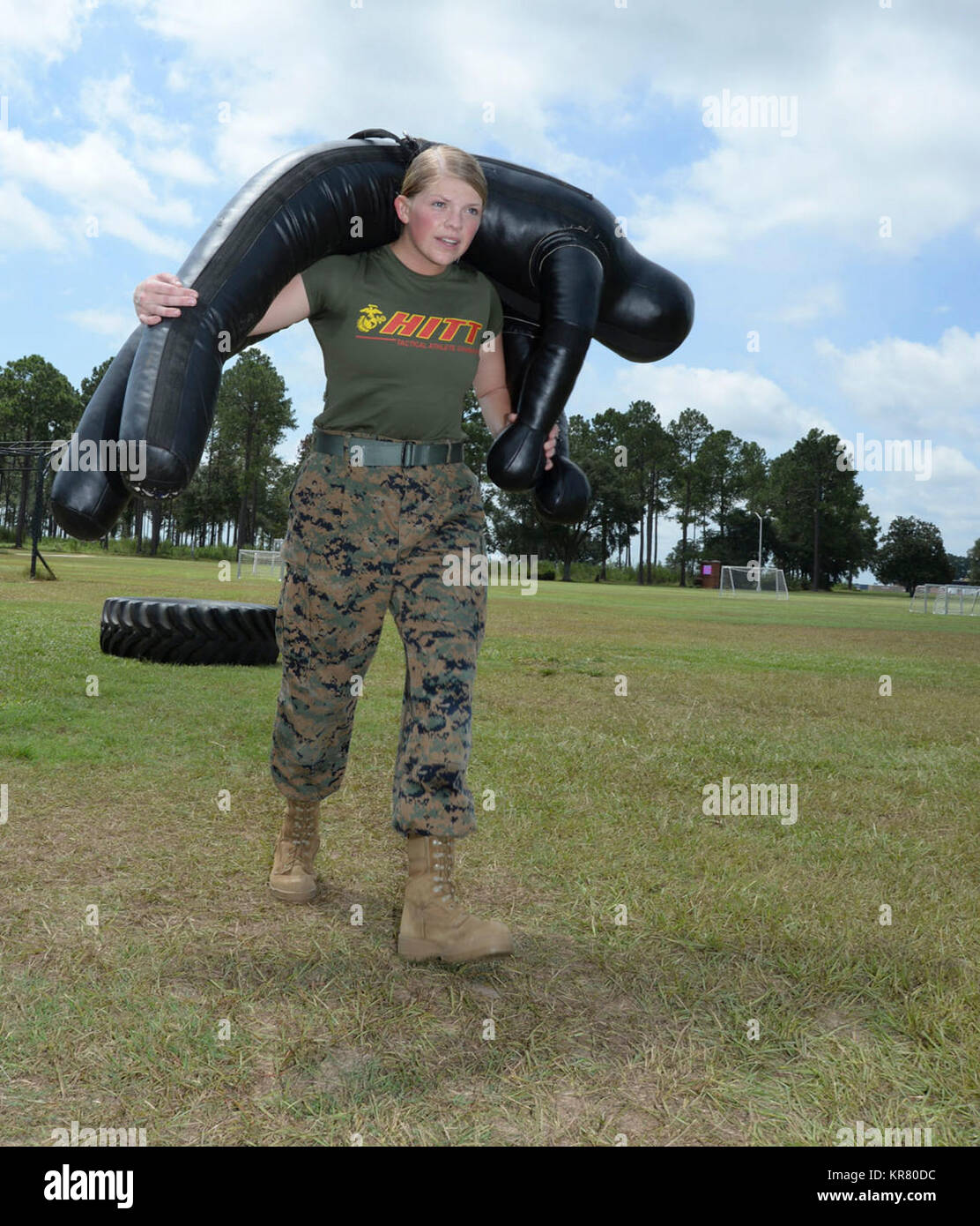 1st Lt. Delaney T. Bourlakov, base adjutant, Marine Corps Logistics ...
