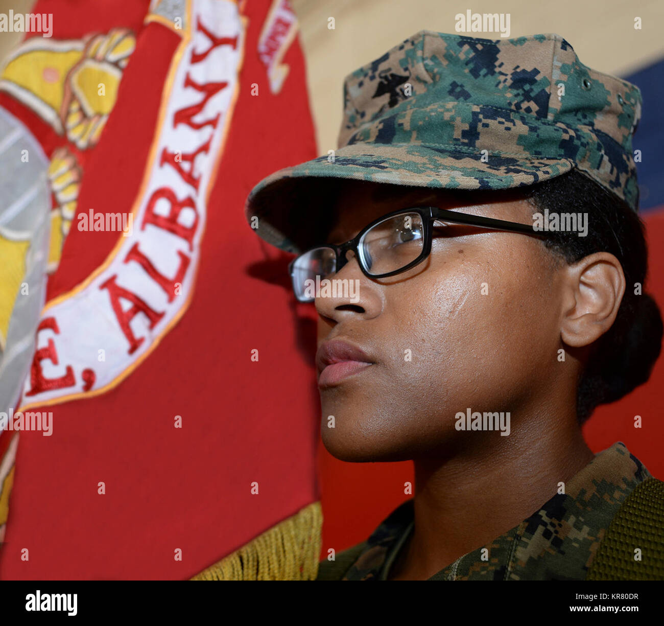Sgt. Hope Timberlake, postal clerk, Post Office, Marine Corps Logistics ...