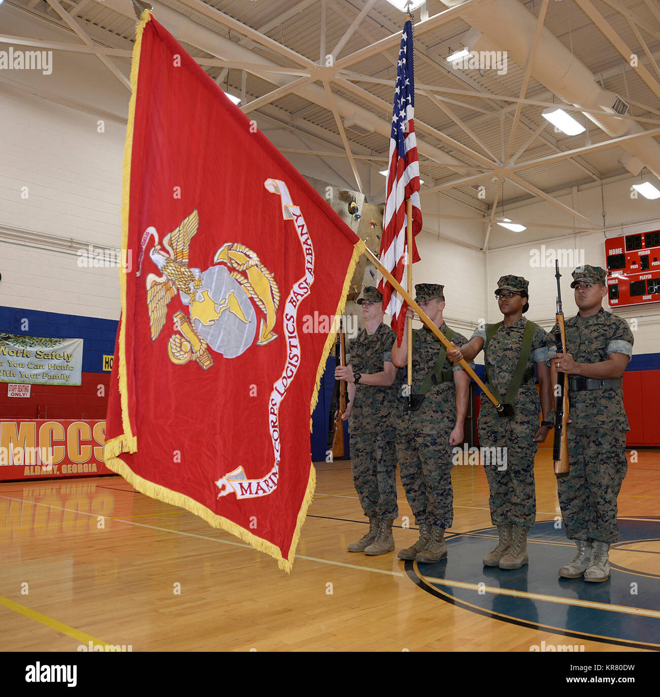 Sgt. Hope Timberlake, postal clerk, Post Office, Marine Corps Logistics ...