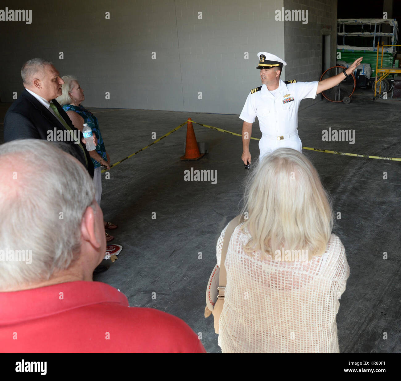 Navy Lt. Cmdr. Jason Boatright, public works officer, Marine Corps ...