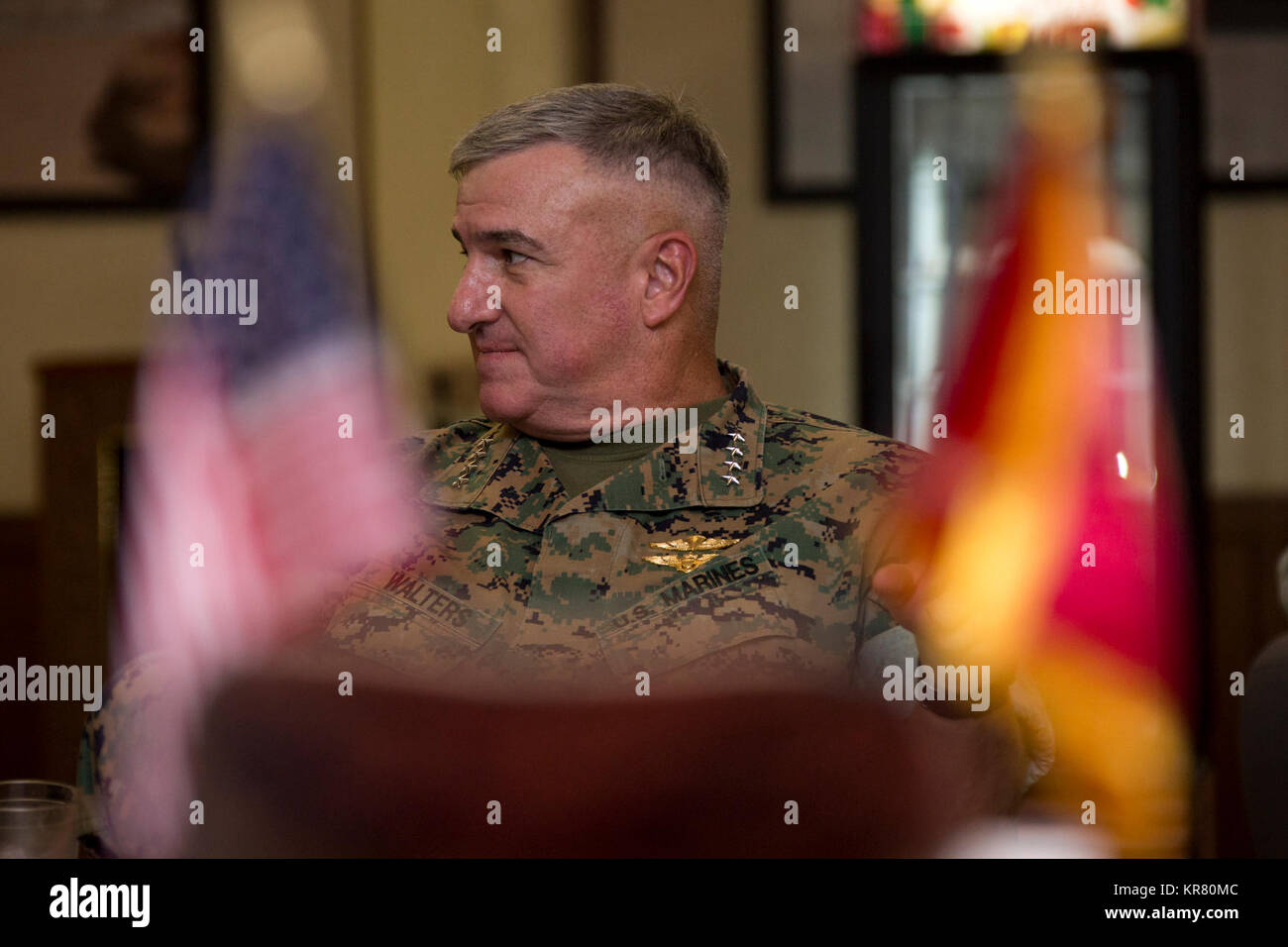 The Assistant Commandant of the Marine Corps Gen. Glenn M. Walters ...