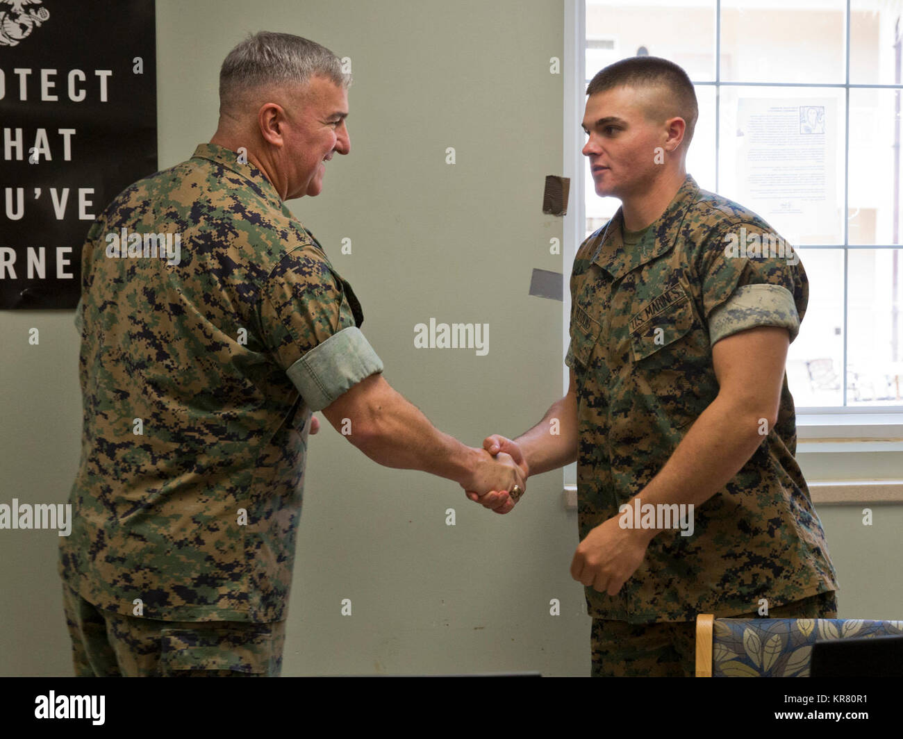 The Assistant Commandant of the Marine Corps Gen. Glenn M. Walters ...